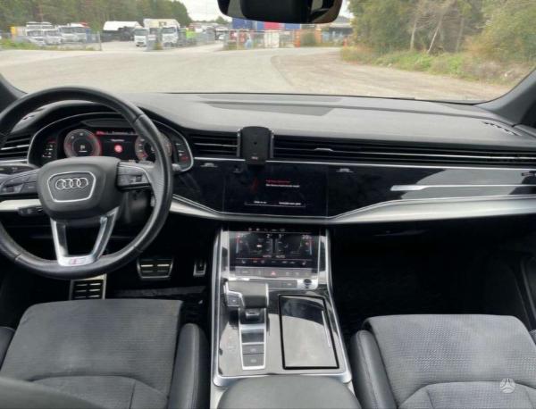 Melns Audi Q7 2023 Viļņa, ar dzinēja tilpumu 2.97 L un nobraukumu 150 tūkst. km par 41890 €, foto 6 vietnē AUTOMOTO.COM.LV