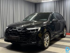 Black Audi Q7 2024 in Marupe, with an engine capacity of 3.00 L and mileage of 41 thousand km for 59990 €, photo  on AUTOMOTO.COM.LV
