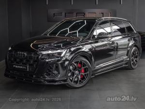 Black Audi Q7 2024 in Tallinn, with an engine capacity of 3.00 L and mileage of 45 thousand km for 96900 €, photo  on AUTOMOTO.COM.LV