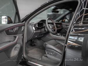 Black Audi Q7 2024 in Tallinn, with an engine capacity of 3.00 L and mileage of 45 thousand km for 96900 €, photo 6 on AUTOMOTO.COM.LV