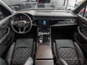 Black Audi Q7 2024 in Tallinn, with an engine capacity of 3.00 L and mileage of 45 thousand km for 96900 €, photo 10 on AUTOMOTO.COM.LV