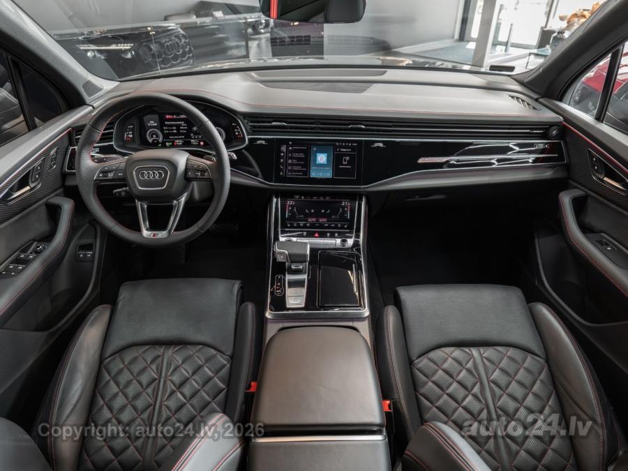 Black Audi Q7 2024 in Tallinn, with an engine capacity of 3.00 L and mileage of 45 thousand km for 96900 €, photo 10 on AUTOMOTO.COM.LV