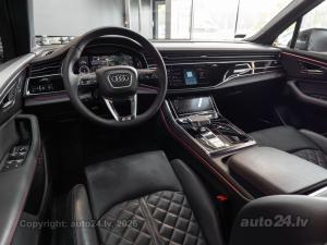 Black Audi Q7 2024 in Tallinn, with an engine capacity of 3.00 L and mileage of 45 thousand km for 96900 €, photo 12 on AUTOMOTO.COM.LV