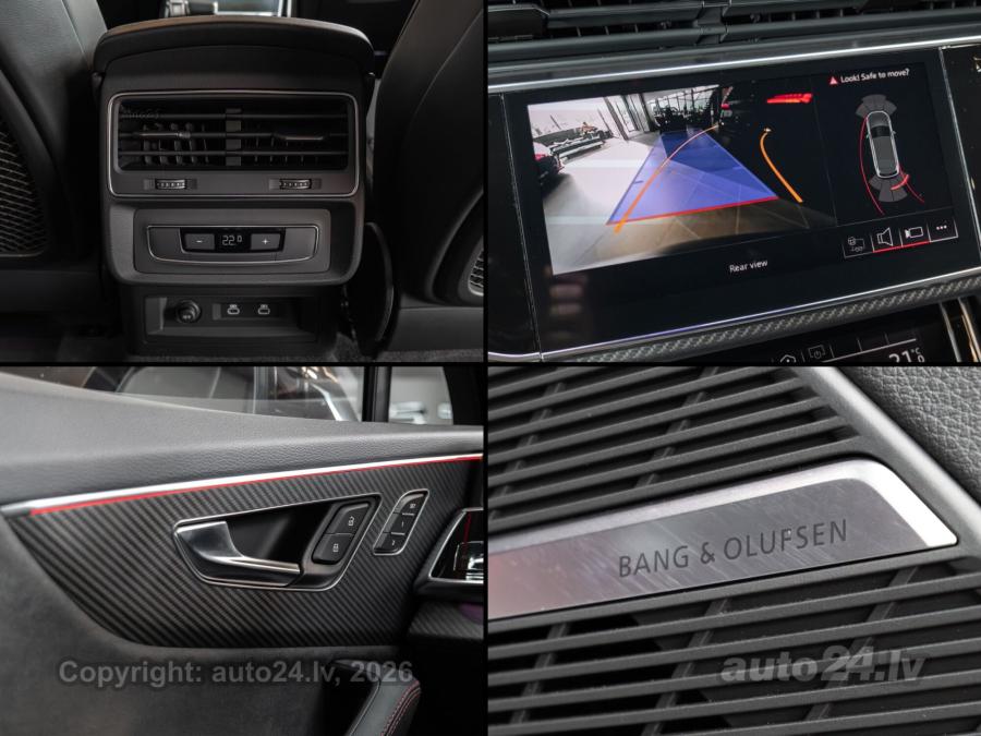 Black Audi Q7 2024 in Tallinn, with an engine capacity of 3.00 L and mileage of 45 thousand km for 96900 €, photo 15 on AUTOMOTO.COM.LV