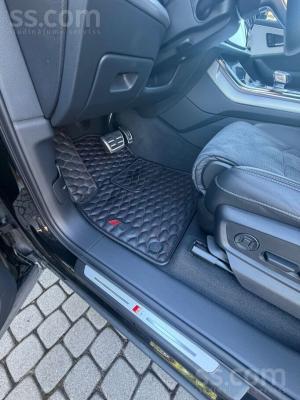 Black Audi Q7 2024 in Riga, with an engine capacity of 3.00 L and mileage of 42 thousand km for 64000 €, photo 6 on AUTOMOTO.COM.LV