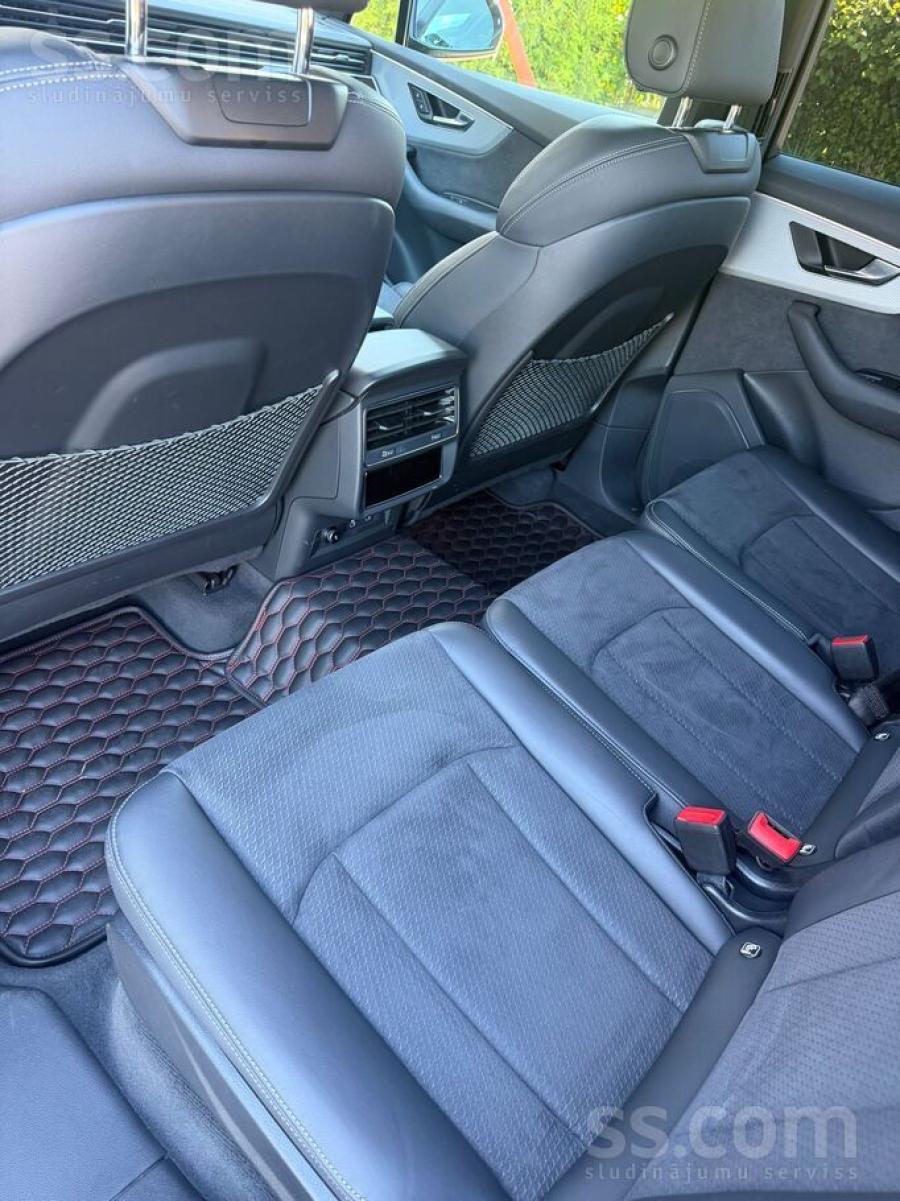 Black Audi Q7 2024 in Riga, with an engine capacity of 3.00 L and mileage of 42 thousand km for 64000 €, photo 15 on AUTOMOTO.COM.LV