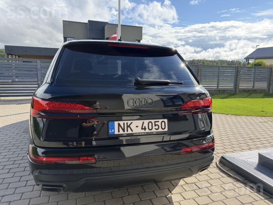 Melns Audi Q7 2024 Rīga, ar dzinēja tilpumu 3.00 L un nobraukumu 50 tūkst. km par 66500 €, foto 11 vietnē AUTOMOTO.COM.LV