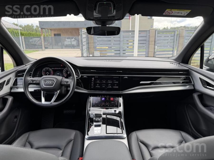 Melns Audi Q7 2024 Rīga, ar dzinēja tilpumu 3.00 L un nobraukumu 50 tūkst. km par 66500 €, foto 14 vietnē AUTOMOTO.COM.LV