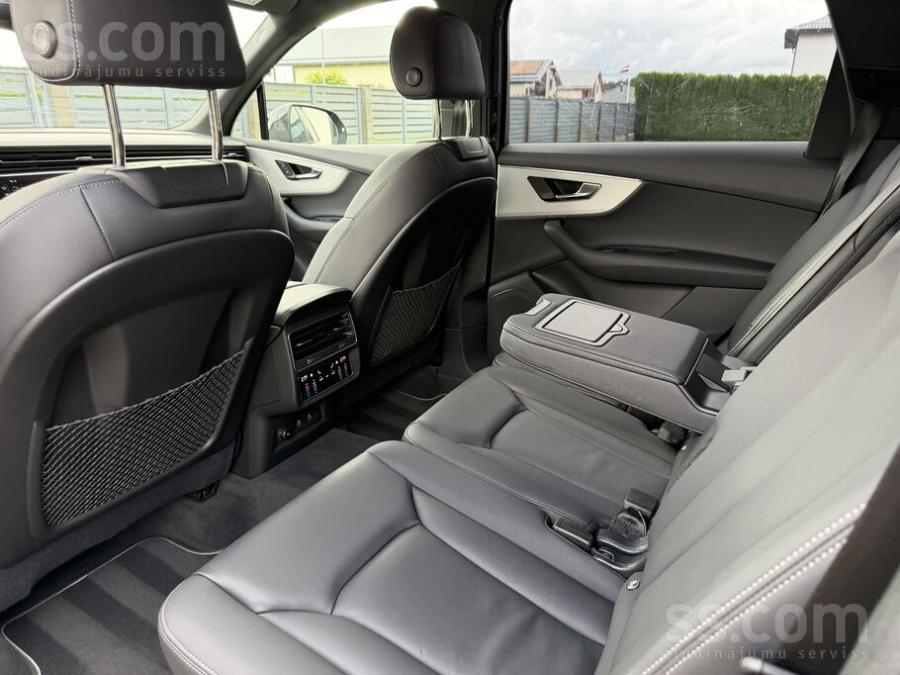 Melns Audi Q7 2024 Rīga, ar dzinēja tilpumu 3.00 L un nobraukumu 50 tūkst. km par 66500 €, foto 16 vietnē AUTOMOTO.COM.LV