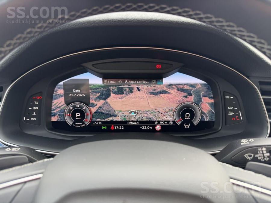 Melns Audi Q7 2024 Rīga, ar dzinēja tilpumu 3.00 L un nobraukumu 50 tūkst. km par 66500 €, foto 17 vietnē AUTOMOTO.COM.LV