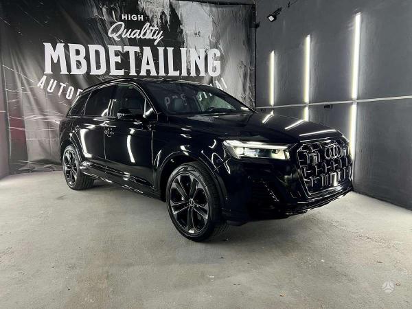 Black Audi Q7 2025 in Klaipeda, with an engine capacity of 3.00 L and mileage of 12 thousand km for 78000 €, photo 11 on AUTOMOTO.COM.LV