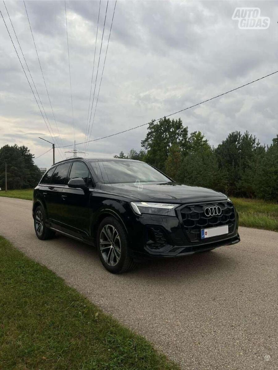 Melns Audi Q7 2025 Kauņa, ar dzinēja tilpumu 3.00 L un nobraukumu 32 tūkst. km par 72300 €, foto 2 vietnē AUTOMOTO.COM.LV