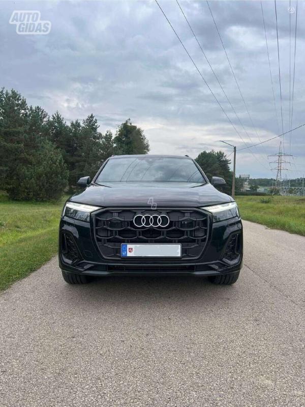 Melns Audi Q7 2025 Kauņa, ar dzinēja tilpumu 3.00 L un nobraukumu 32 tūkst. km par 72300 €, foto 3 vietnē AUTOMOTO.COM.LV