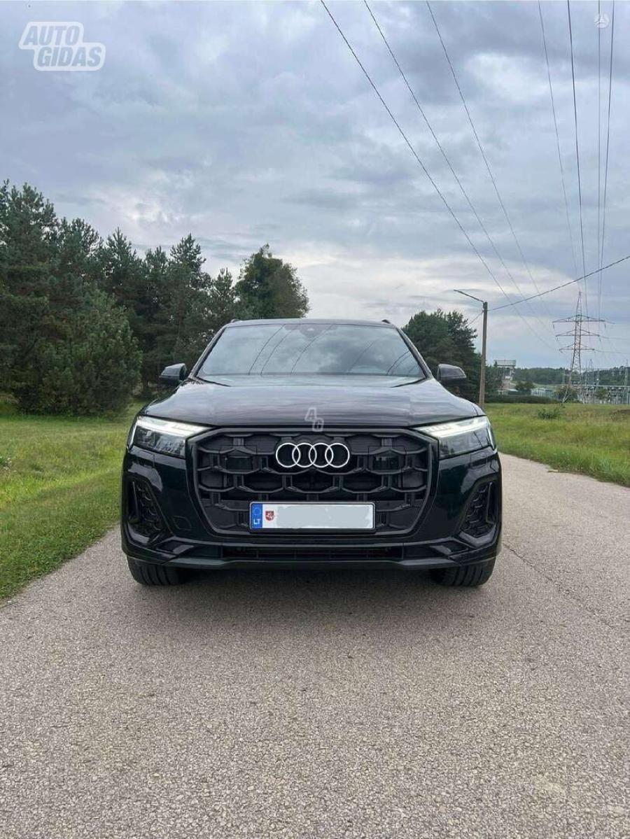 Melns Audi Q7 2025 Kauņa, ar dzinēja tilpumu 3.00 L un nobraukumu 32 tūkst. km par 72300 €, foto 3 vietnē AUTOMOTO.COM.LV