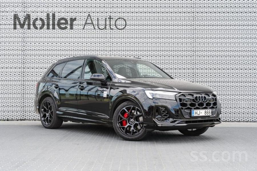 Melns Audi Q7 2026 Rīga, ar dzinēja tilpumu 3.00 L un nobraukumu 2 tūkst. km par 82900 €, foto 3 vietnē AUTOMOTO.COM.LV
