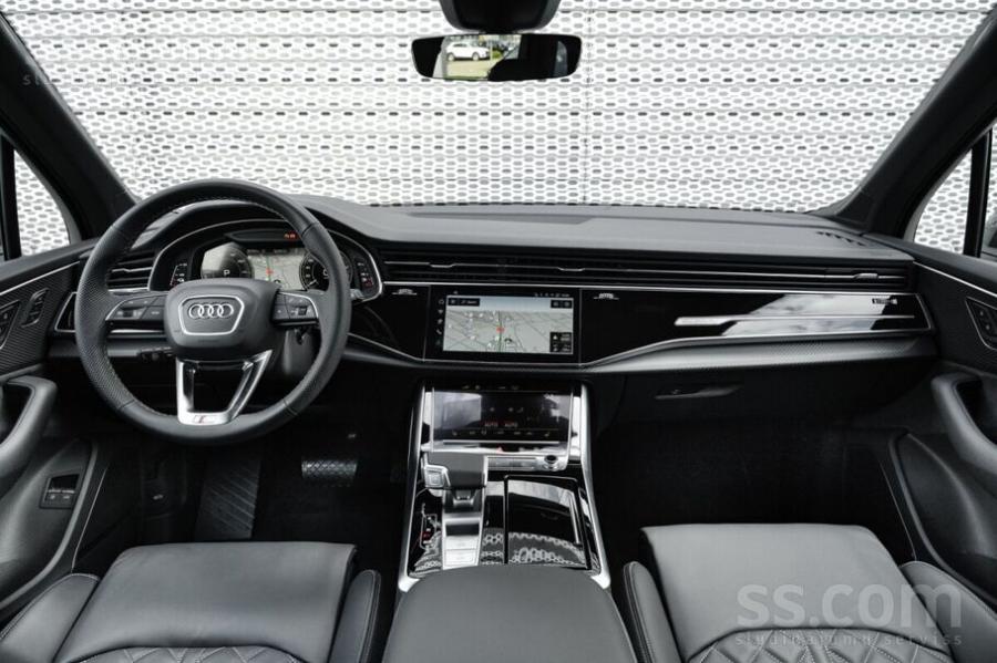 Melns Audi Q7 2026 Rīga, ar dzinēja tilpumu 3.00 L un nobraukumu 2 tūkst. km par 82900 €, foto 7 vietnē AUTOMOTO.COM.LV