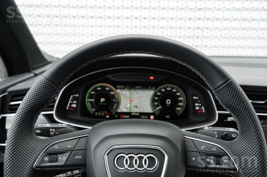 Melns Audi Q7 2026 Rīga, ar dzinēja tilpumu 3.00 L un nobraukumu 2 tūkst. km par 82900 €, foto 19 vietnē AUTOMOTO.COM.LV