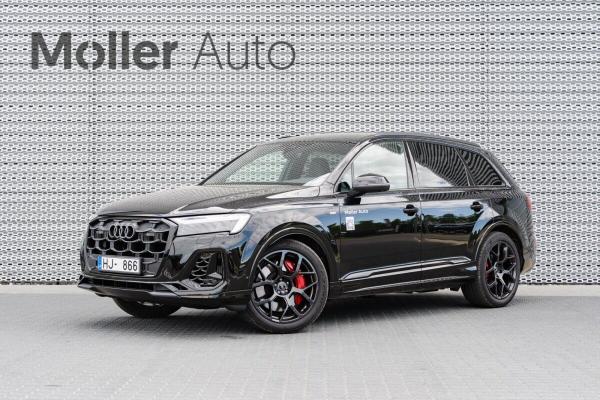 Melns Audi Q7 2026 Mārupe, ar dzinēja tilpumu 3.00 L un nobraukumu 2 tūkst. km par 81900 €, foto 1 vietnē AUTOMOTO.COM.LV