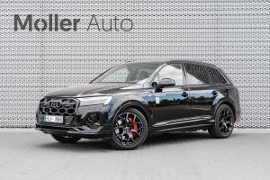Melns Audi Q7 2026 Mārupe, ar dzinēja tilpumu 3.00 L un nobraukumu 2 tūkst. km par 81900 €, foto  vietnē AUTOMOTO.COM.LV