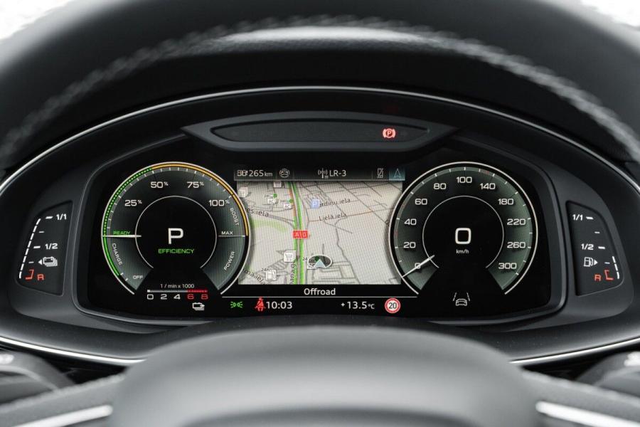 Melns Audi Q7 2026 Mārupe, ar dzinēja tilpumu 3.00 L un nobraukumu 2 tūkst. km par 81900 €, foto 18 vietnē AUTOMOTO.COM.LV
