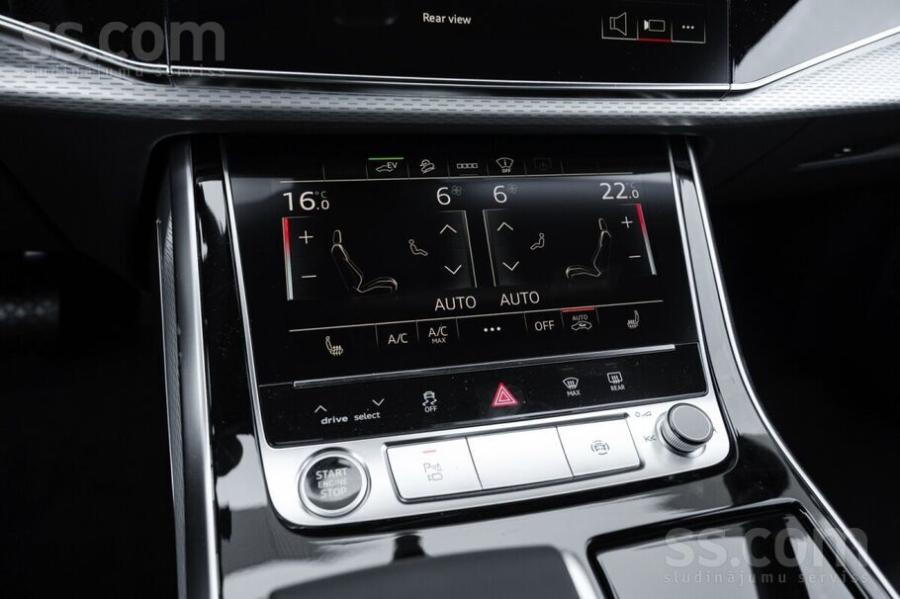 Melns Audi Q7 2026 Rīga, ar dzinēja tilpumu 3.00 L un nobraukumu 0 tūkst. km par 79900 €, foto 31 vietnē AUTOMOTO.COM.LV