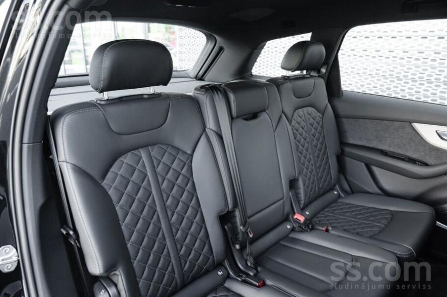 Melns Audi Q7 2026 Rīga, ar dzinēja tilpumu 3.00 L un nobraukumu 0 tūkst. km par 79900 €, foto 33 vietnē AUTOMOTO.COM.LV