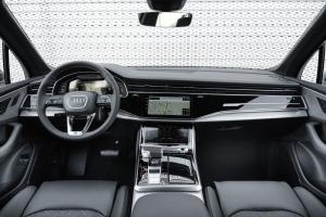 Black Audi Q7 2026 in Marupe, with an engine capacity of 3.00 L and mileage of 0 thousand km for 79900 €, photo 8 on AUTOMOTO.COM.LV