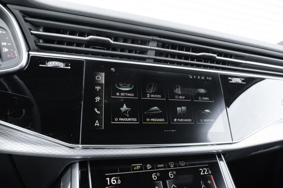 Black Audi Q7 2026 in Marupe, with an engine capacity of 3.00 L and mileage of 0 thousand km for 79900 €, photo 29 on AUTOMOTO.COM.LV