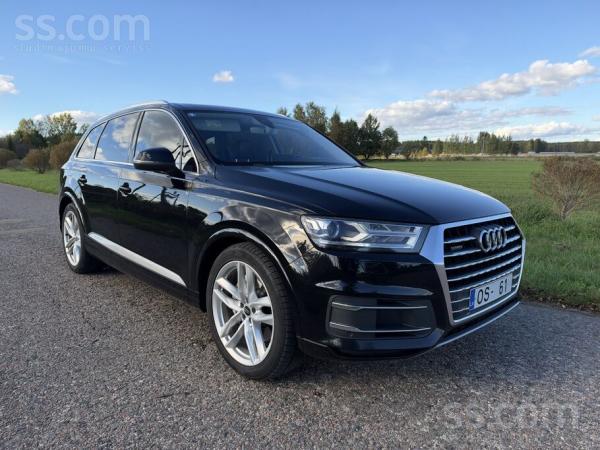 Black Audi Q7 2016 in Ogre, with an engine capacity of 3.00 L and mileage of 299 thousand km for 16500 €, photo 4 on AUTOMOTO.COM.LV