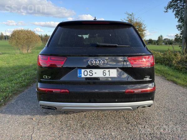 Black Audi Q7 2016 in Ogre, with an engine capacity of 3.00 L and mileage of 299 thousand km for 16500 €, photo 5 on AUTOMOTO.COM.LV