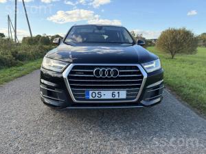 Black Audi Q7 2016 in Ogre, with an engine capacity of 3.00 L and mileage of 299 thousand km for 16500 €, photo 6 on AUTOMOTO.COM.LV
