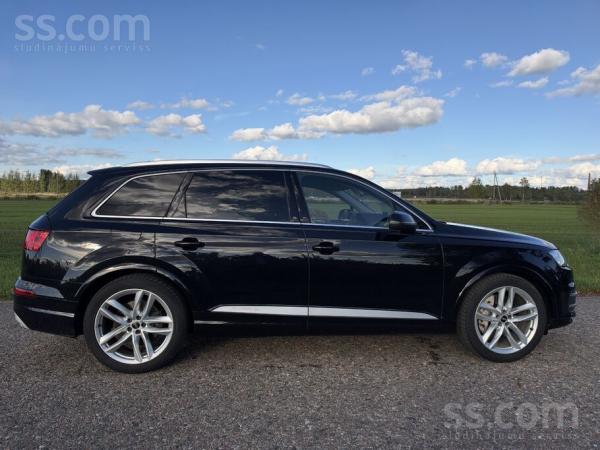Black Audi Q7 2016 in Ogre, with an engine capacity of 3.00 L and mileage of 299 thousand km for 16500 €, photo 8 on AUTOMOTO.COM.LV