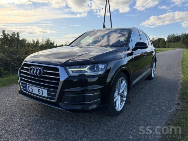 Black Audi Q7 2016 in Ogre, with an engine capacity of 3.00 L and mileage of 299 thousand km for 16500 €, photo 9 on AUTOMOTO.COM.LV
