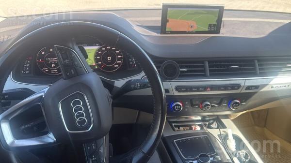 Melns Audi Q7 2019 Daugavpils, ar dzinēja tilpumu 3.00 L un nobraukumu 75 tūkst. km par 34000 €, foto 5 vietnē AUTOMOTO.COM.LV