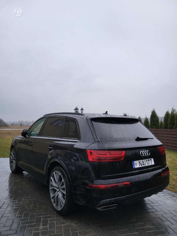 Melns Audi Q7 2016 Mažeikiai, ar dzinēja tilpumu 3.00 L un nobraukumu 265 tūkst. km par 12750 €, foto 3 vietnē AUTOMOTO.COM.LV