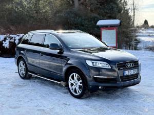 Melns Audi Q7 2007 Viļņa, ar dzinēja tilpumu 3.00 L un nobraukumu 293 tūkst. km par 4900 €, foto  vietnē AUTOMOTO.COM.LV