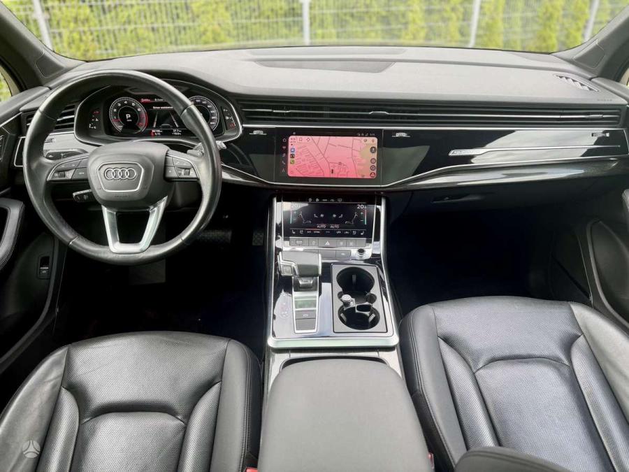 Черный Ауди Ку 7 2021 в Вильнюс, объемом двигателя 3.00 л и пробегом 87 тыс. км за 37750 €, фото 14 на AUTOMOTO.COM.LV
