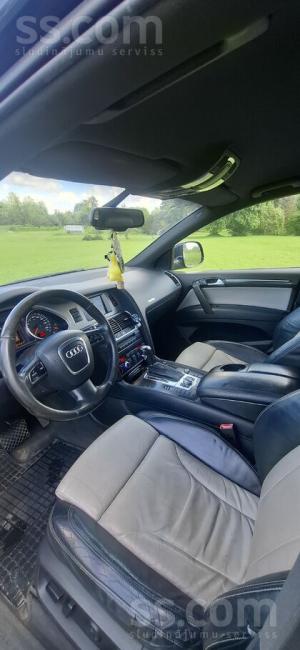 Melns Audi Q7 2008 Liepāja, ar dzinēja tilpumu 3.00 L un nobraukumu 422 tūkst. km par 5000 €, foto 6 vietnē AUTOMOTO.COM.LV