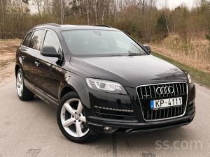 Black Audi Q7 2014 in Tukums, with an engine capacity of 3.00 L and mileage of 309 thousand km for 13490 €, photo  on AUTOMOTO.COM.LV