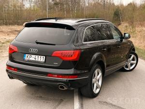 Black Audi Q7 2014 in Tukums, with an engine capacity of 3.00 L and mileage of 309 thousand km for 13490 €, photo 4 on AUTOMOTO.COM.LV