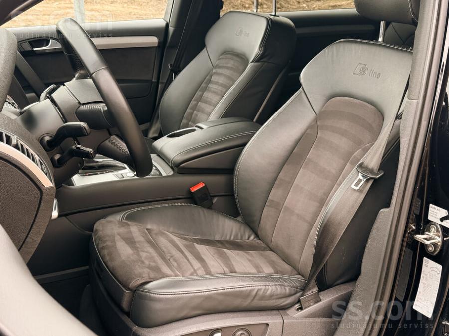 Black Audi Q7 2014 in Tukums, with an engine capacity of 3.00 L and mileage of 309 thousand km for 13490 €, photo 15 on AUTOMOTO.COM.LV
