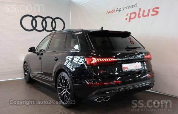 Audi Q7 2023 Rīga vietnē Melns Audi Q7 2023 Rīga, ar dzinēja tilpumu 4.00 L un nobraukumu 100 tūkst. km par 79900 €, foto 8 vietnē AUTOMOTO.COM.LV