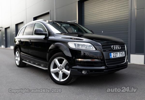 Melns Audi Q7 2006 Tallina, ar dzinēja tilpumu 3.00 L un nobraukumu 391 tūkst. km par 6599 €, foto 1 vietnē AUTOMOTO.COM.LV