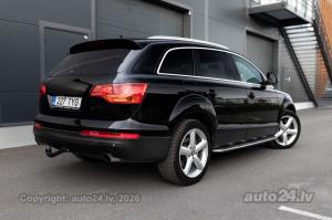 Black Audi Q7 2006 in Tallinn, with an engine capacity of 3.00 L and mileage of 391 thousand km for 6599 €, photo 7 on AUTOMOTO.COM.LV