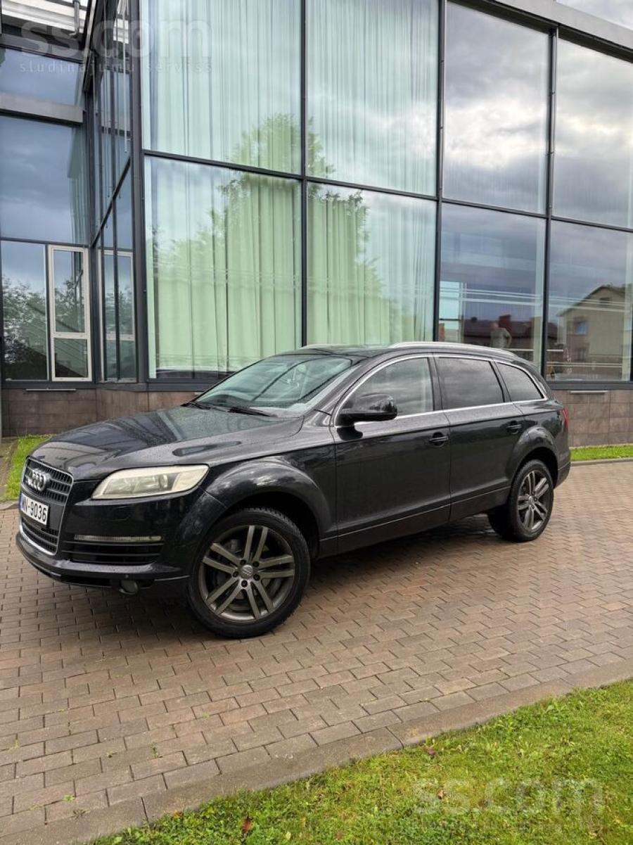 Melns Audi Q7 2006 Balvi, ar dzinēja tilpumu 3.00 L un nobraukumu 237 tūkst. km par 4150 €, foto 3 vietnē AUTOMOTO.COM.LV