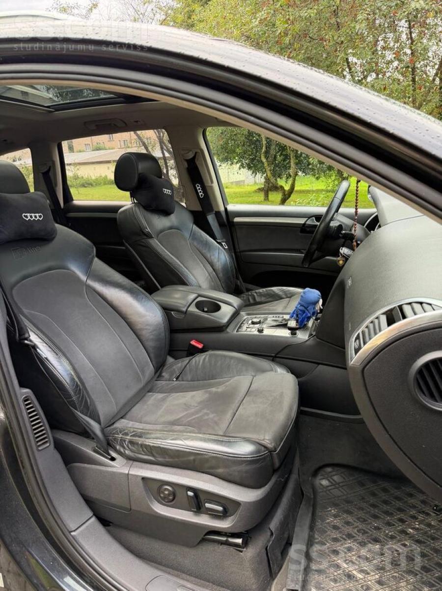 Melns Audi Q7 2006 Balvi, ar dzinēja tilpumu 3.00 L un nobraukumu 237 tūkst. km par 4150 €, foto 11 vietnē AUTOMOTO.COM.LV