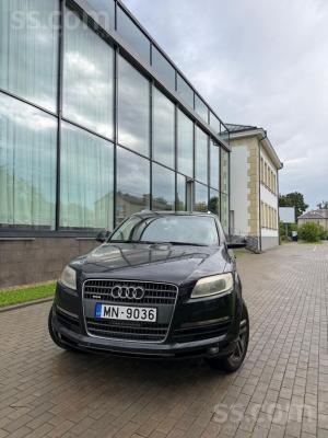 Melns Audi Q7 2006 Balvi, ar dzinēja tilpumu 3.00 L un nobraukumu 237 tūkst. km par 3800 €, foto  vietnē AUTOMOTO.COM.LV