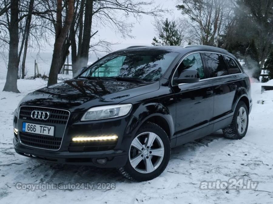 Melns Audi Q7 2007 Tallina, ar dzinēja tilpumu 3.00 L un nobraukumu 412 tūkst. km par 5498 €, foto 2 vietnē AUTOMOTO.COM.LV