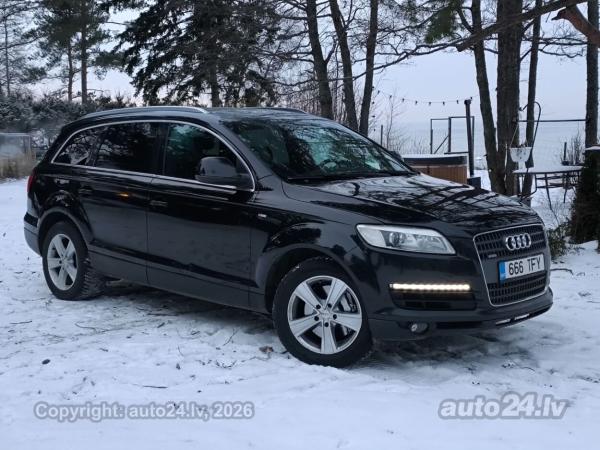 Melns Audi Q7 2007 Tallina, ar dzinēja tilpumu 3.00 L un nobraukumu 412 tūkst. km par 5498 €, foto 3 vietnē AUTOMOTO.COM.LV