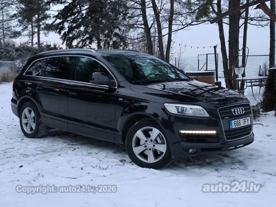 Melns Audi Q7 2007 Tallina, ar dzinēja tilpumu 3.00 L un nobraukumu 412 tūkst. km par 5498 €, foto 3 vietnē AUTOMOTO.COM.LV